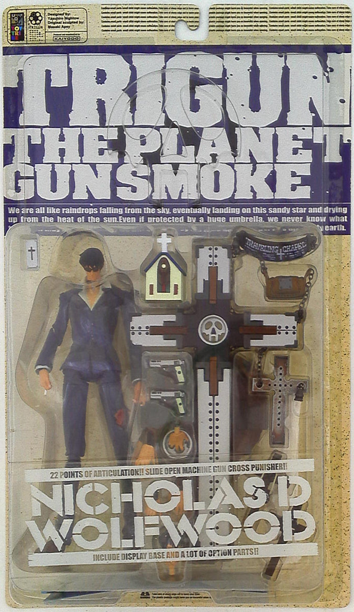 Trigun The Planet Gunsmoke: Nicholas D. Wolfwood (Bloody Varriant ...