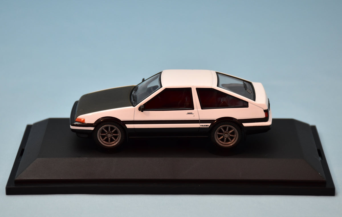 Initial D Fujimi Model: 1/43 Toyota Sprinter Trueno w/Carbon Bonnet Ta ...