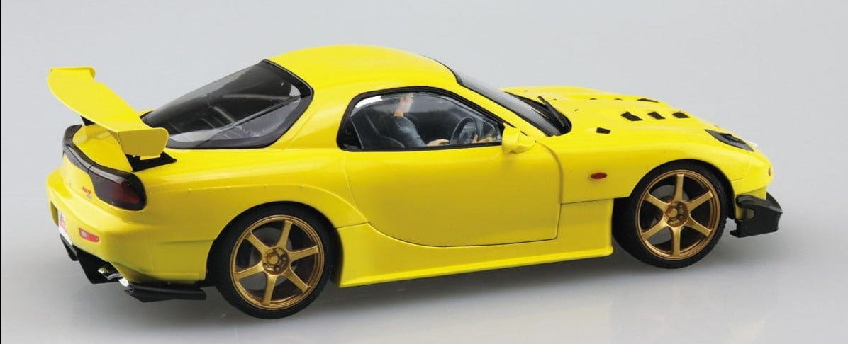 Initial D: FD3S RX-7 Takahashi Keisuke Project D Ver. 1/24 Scale Model ...