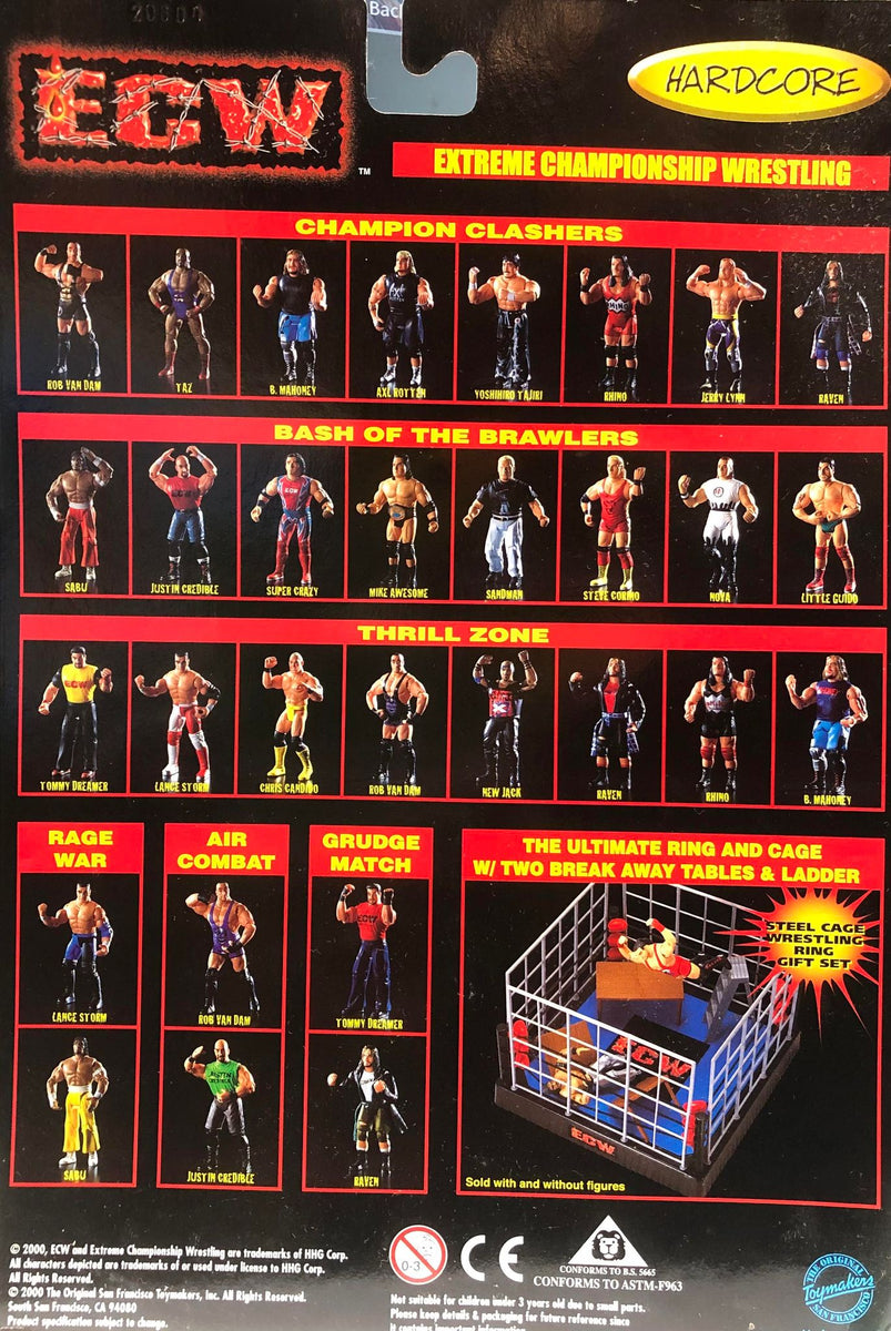 ECW Champion Clashers: Pivot Punch - Taz – Anime City Incorporated