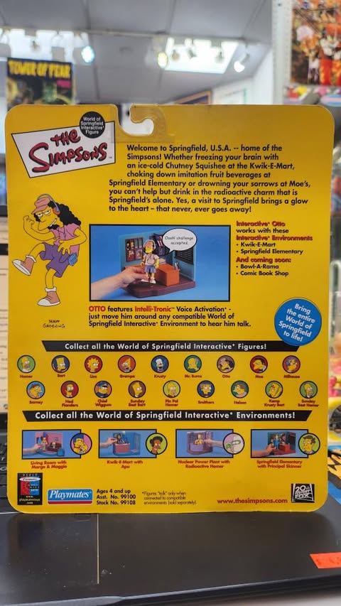 The Simpsons: World of Springfield: Otto – Anime City Incorporated