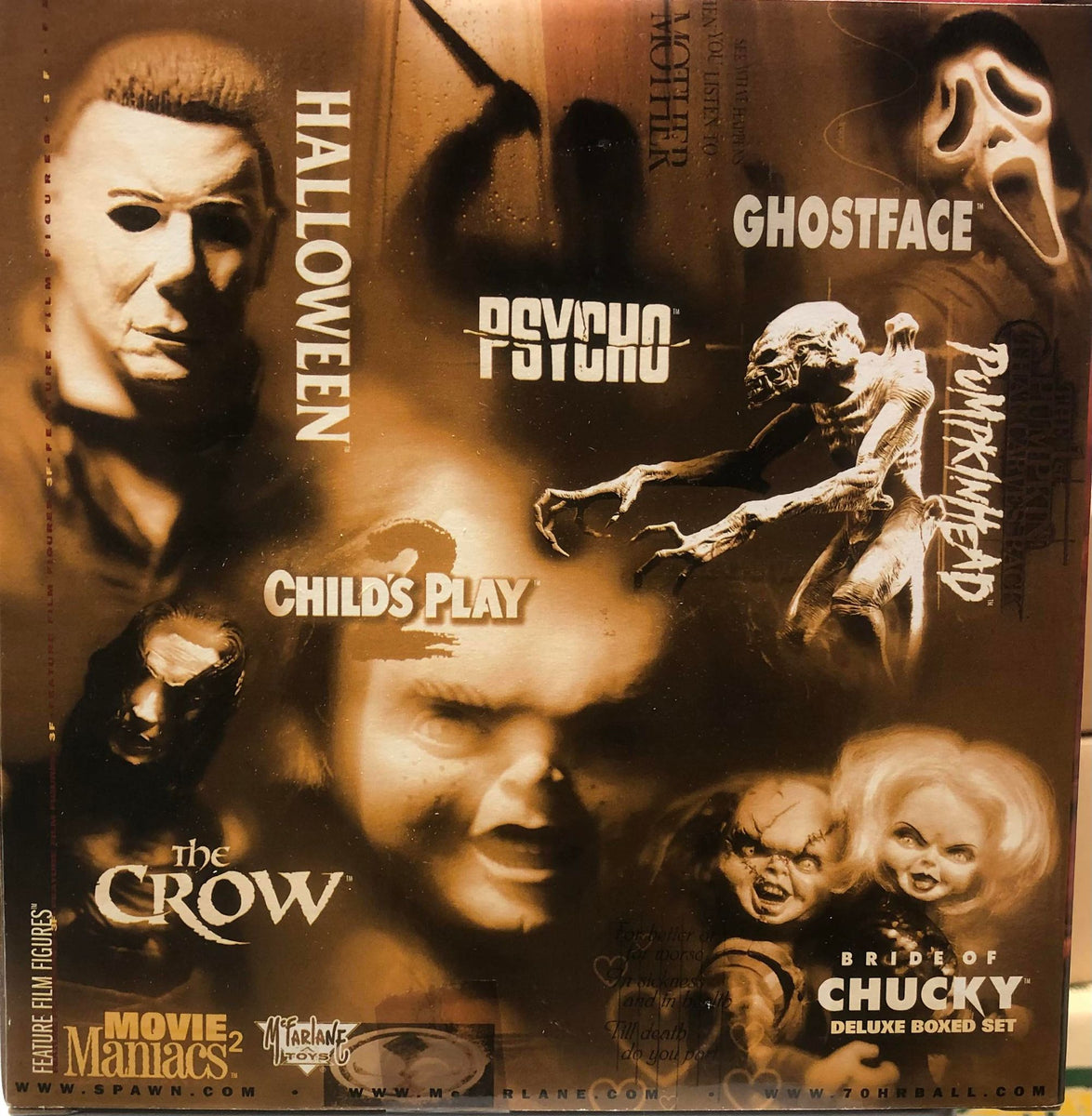 Movie Maniacs 2: Bride of Chucky Deluxe Boxed Set - Chucky and Tiffany ...