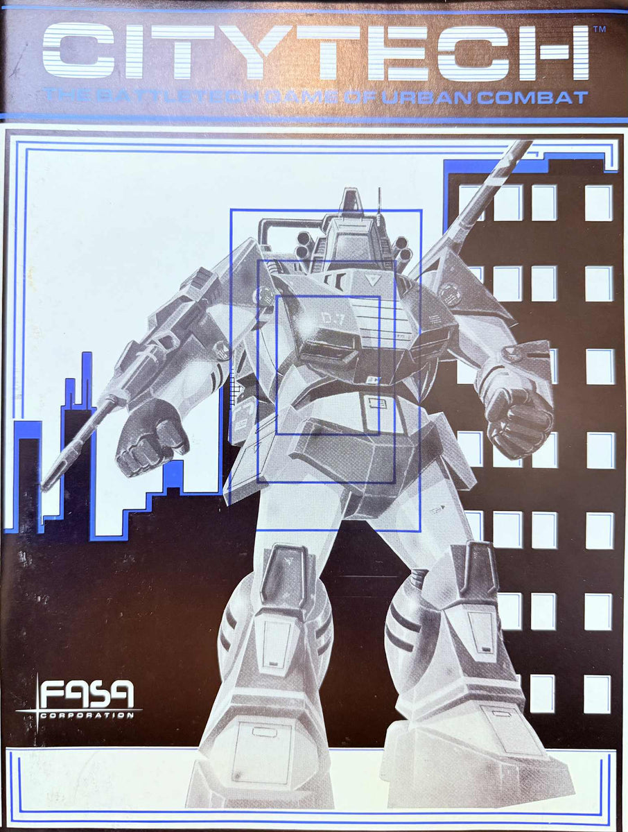 CITYTECH The Battletech Game of Urban Combat (Used) – Anime City ...
