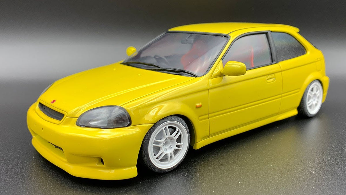 Initial D: EK9 Civic Type R Late Model Daiki Ninomiya Ver. 1/24 Scale ...