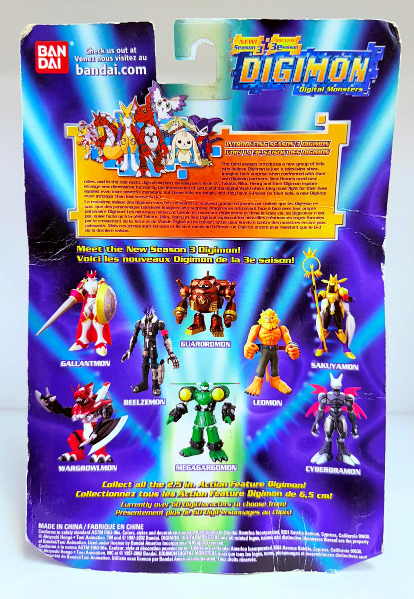 Digimon Digital Monsters S3 Action Feature Gallantmon – Anime City ...