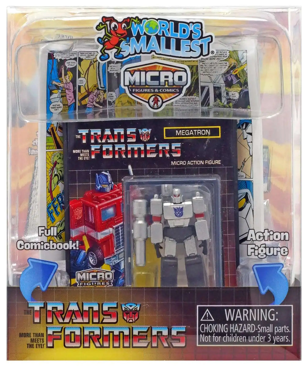 Transformers World’s Smallest Megatron Micro Action Figure & Comic ...